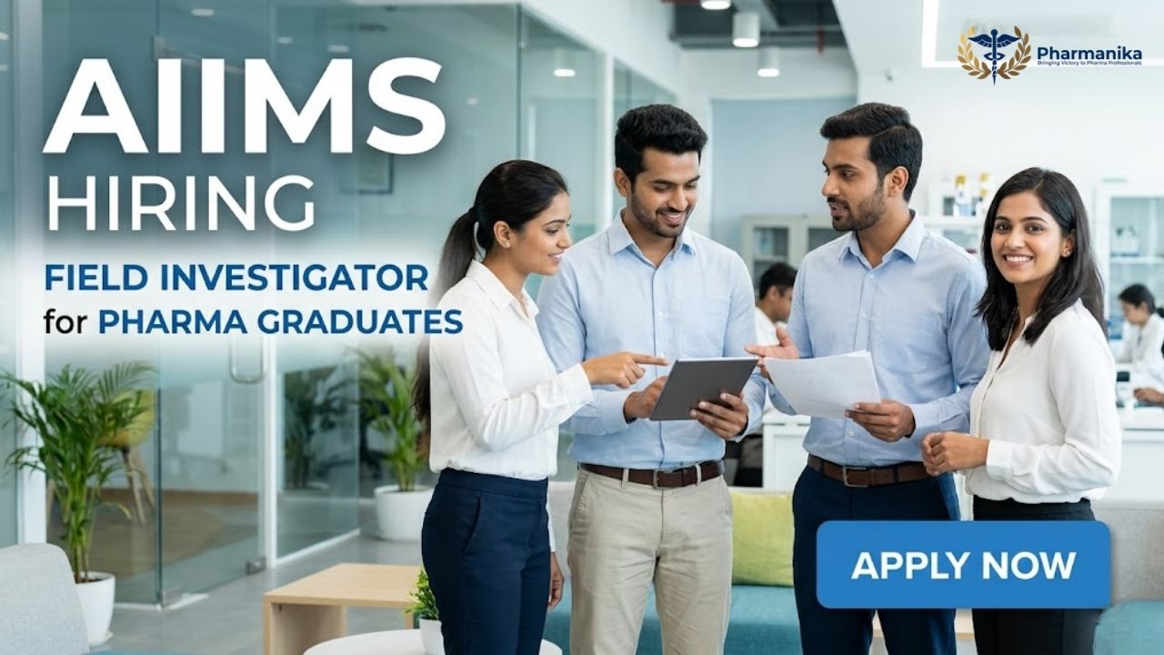 Pharma Govt Job | AIIMS Recruitment 2026 for Pharm D